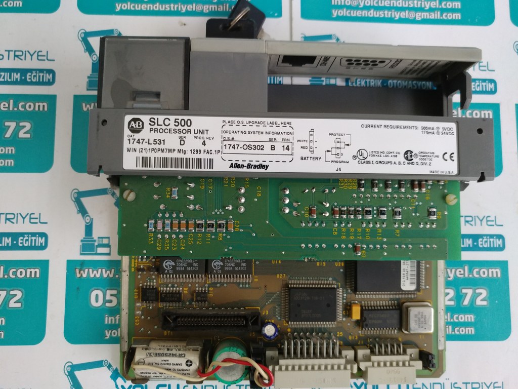 1747-L531 Allen-Bradley SLC 500 SLC 5/03 CPU Unit fiyatı,