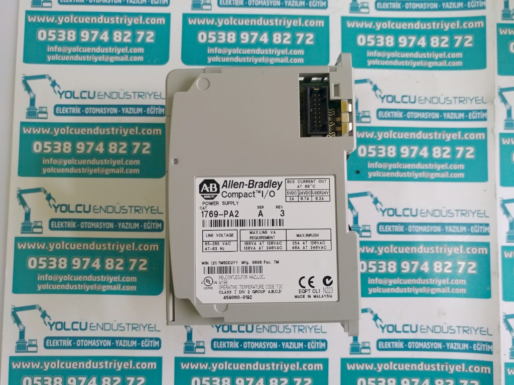 1769-PA2 Allen Bradley 1769 Series PLC Power Supply Module fiyatı,