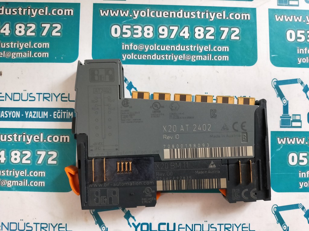 X20 AT 2402 B&R X20 Analog Input Module fiyatı,
