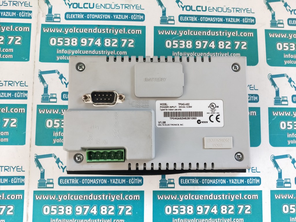 TP04G-AS2 Delta TP04 serisi terminal operator panel fiyatı,