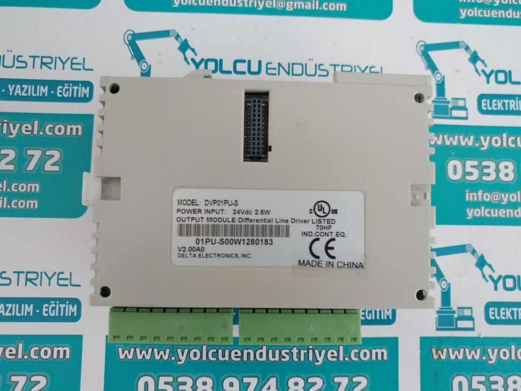 DVP01PU-S DELTA PLC TEK EKSEN POZİSYON KONTROL KARTI fiyatı