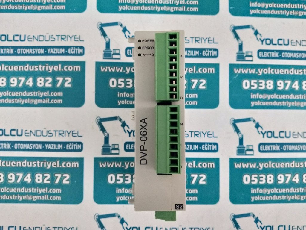 DVP06XA-S2 DELTA PLC ANALOG GİRİŞ ÇIKIŞ MODÜLÜ fiyatı,