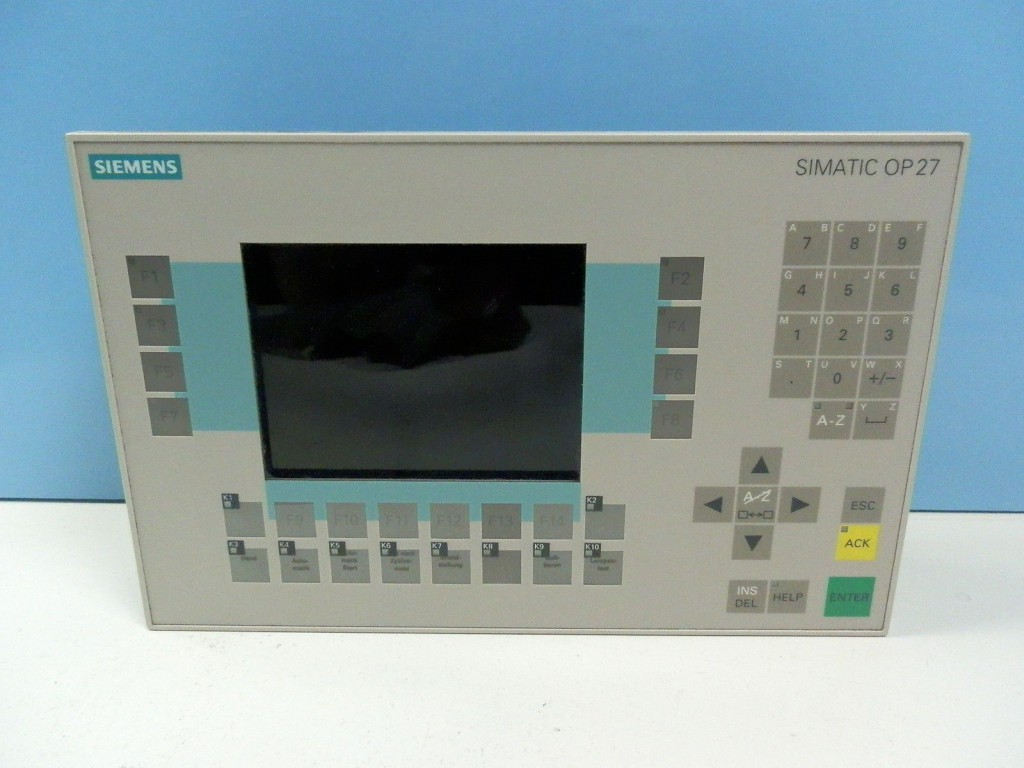 6AV3627-1LK00-1AX0 SIEMENS Operator Panel OP27 COLOR fiyatı,