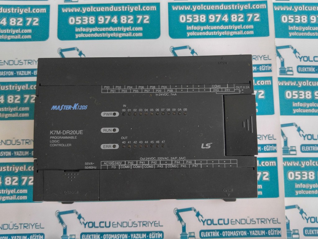 K7M-DR20UE LS(LG) K120, Ls plc, Kompak tip plc, röle çıkışlı, fiyatı