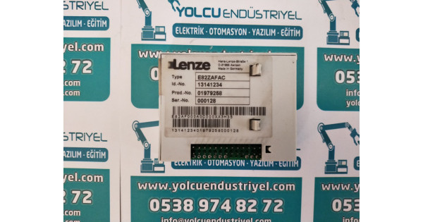 E82ZAFAC Lenze 8200 Vector Sürücü LENZE I/O Application Module fiyatı,
