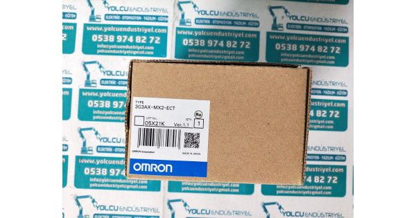 3G3AX-MX2-ECT Omron MX2 EtherCAT option card fiyatı