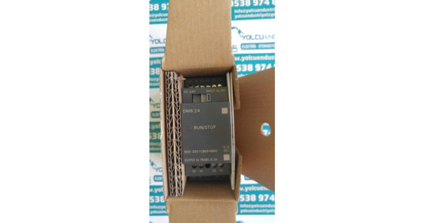 6ED1 055-1CB00-0BA0 DM8 24, Siemens Logo Plc ilave giriş çıkış modülü ...