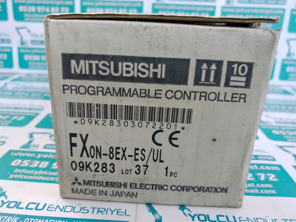 FX0N-8EX-ES/UL Mitsubishi Melsec FX0N-8EX-ES/UL modular extension unit ...