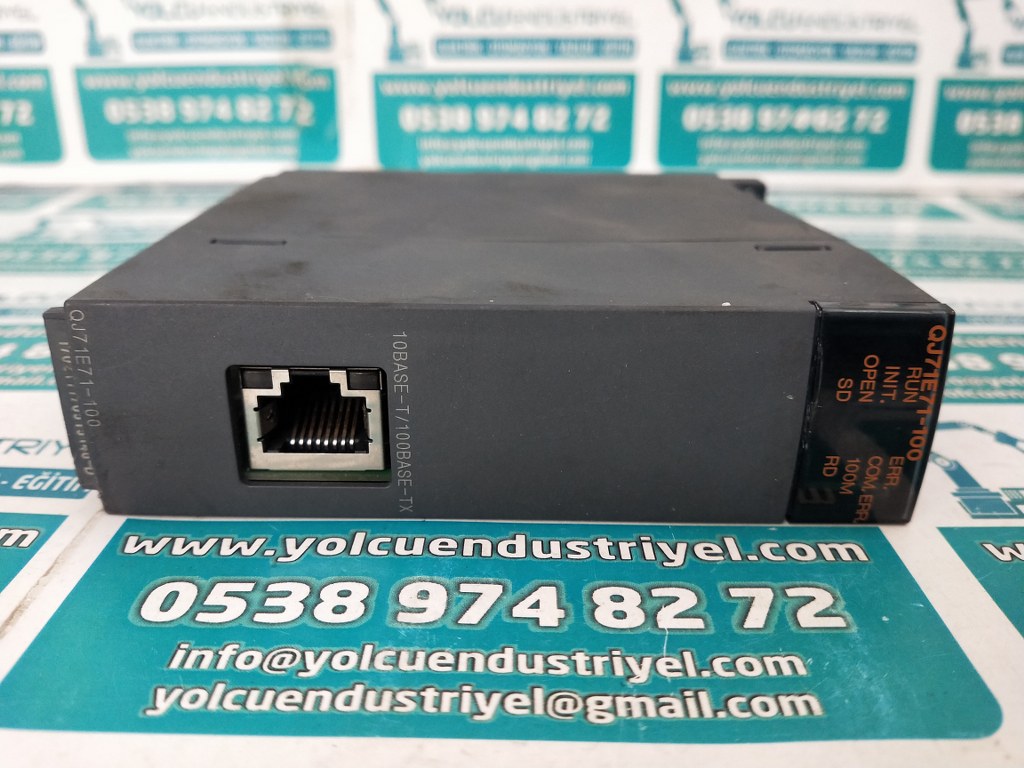 QJ71E71-100 Mitsubishi Q Serisi Plc Ethernet Modülü fiyatı,