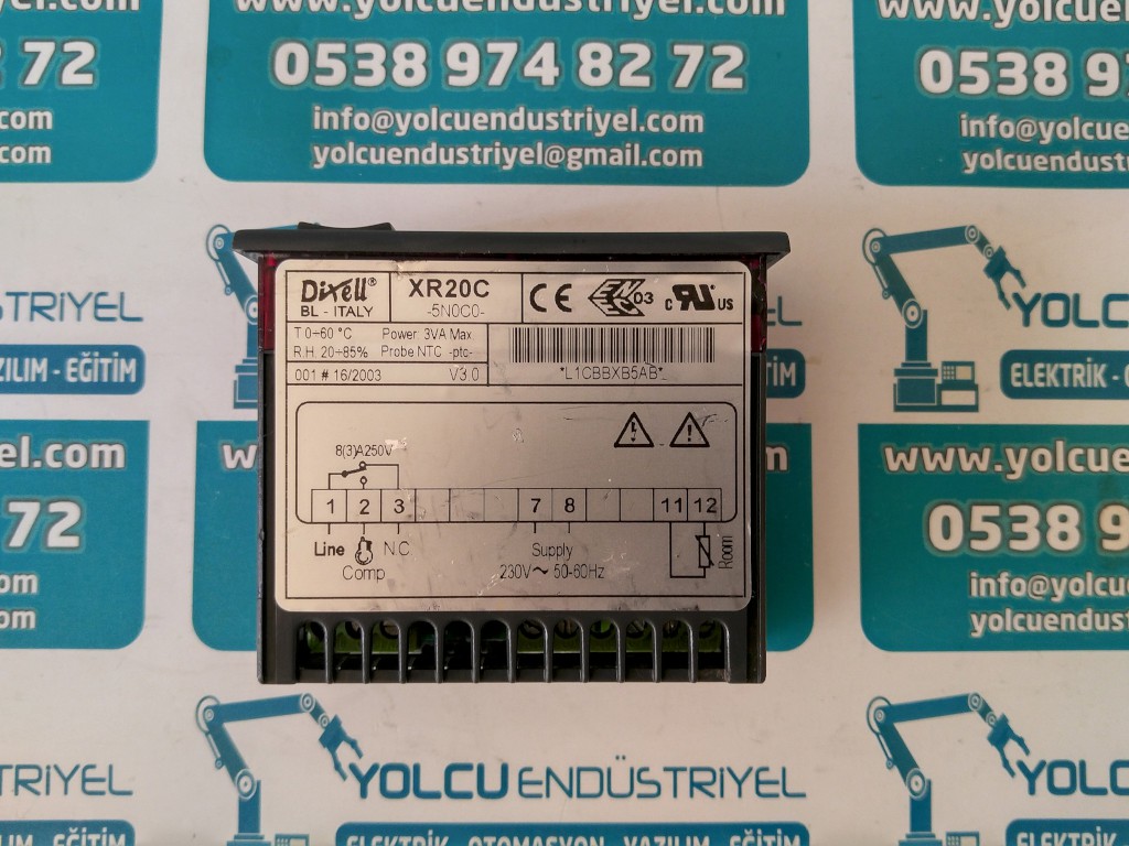 DIXEL XR20C Dixel Sıcaklık Kontrol Cihazı Dijital Termostat fiyatı,