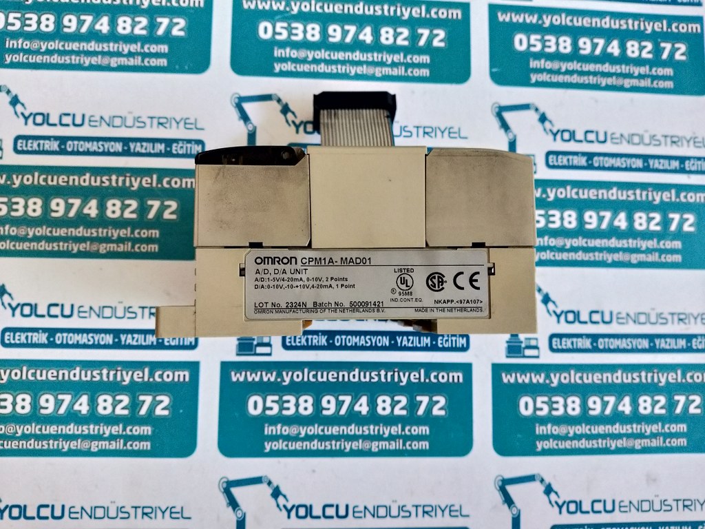 CPM1A-MAD01 OMRON CPM1A VE CPM2A SERİSİ PLC ANALOG INPUT / OUTPUT ...