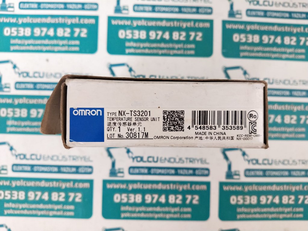 NX-TS3201 OMRON NX Serisi Plc Analog Giriş Modülü fiyatı,