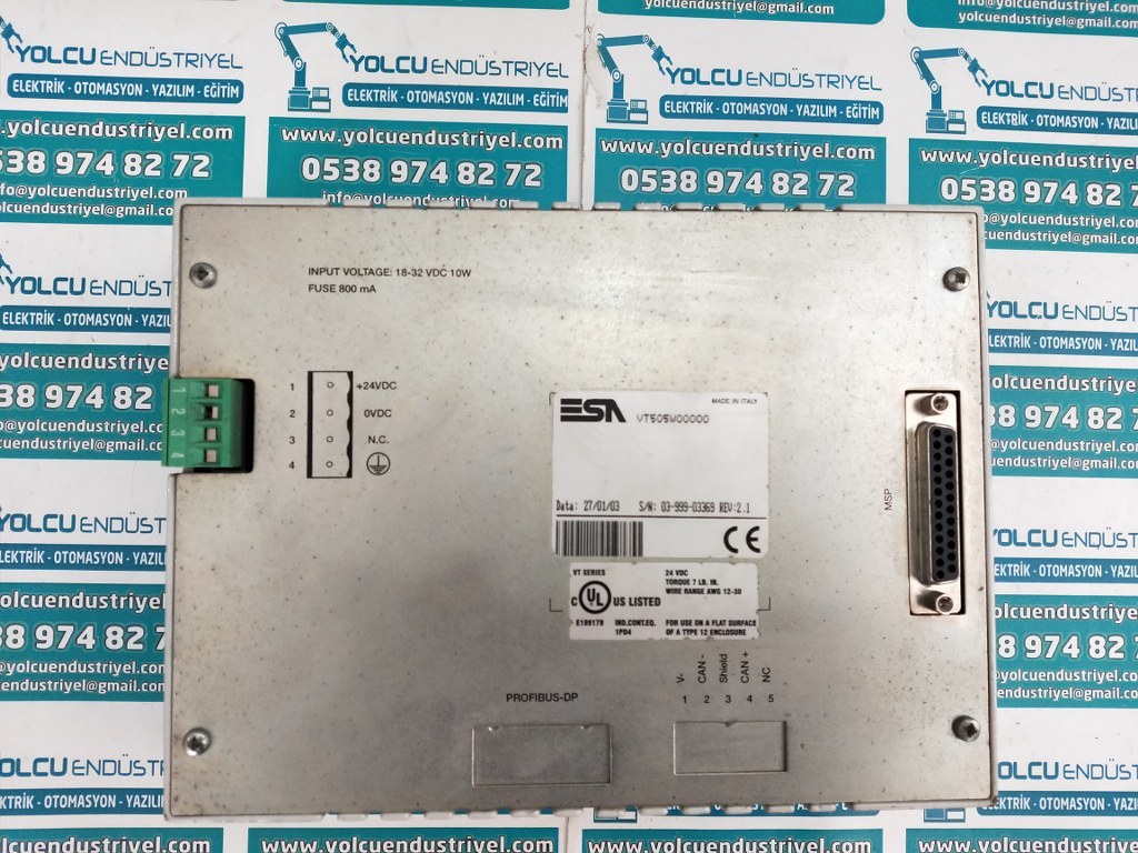 VT505W00000 ESA panel, Operatör panel,STN, 5.5" panel, fiyatı,