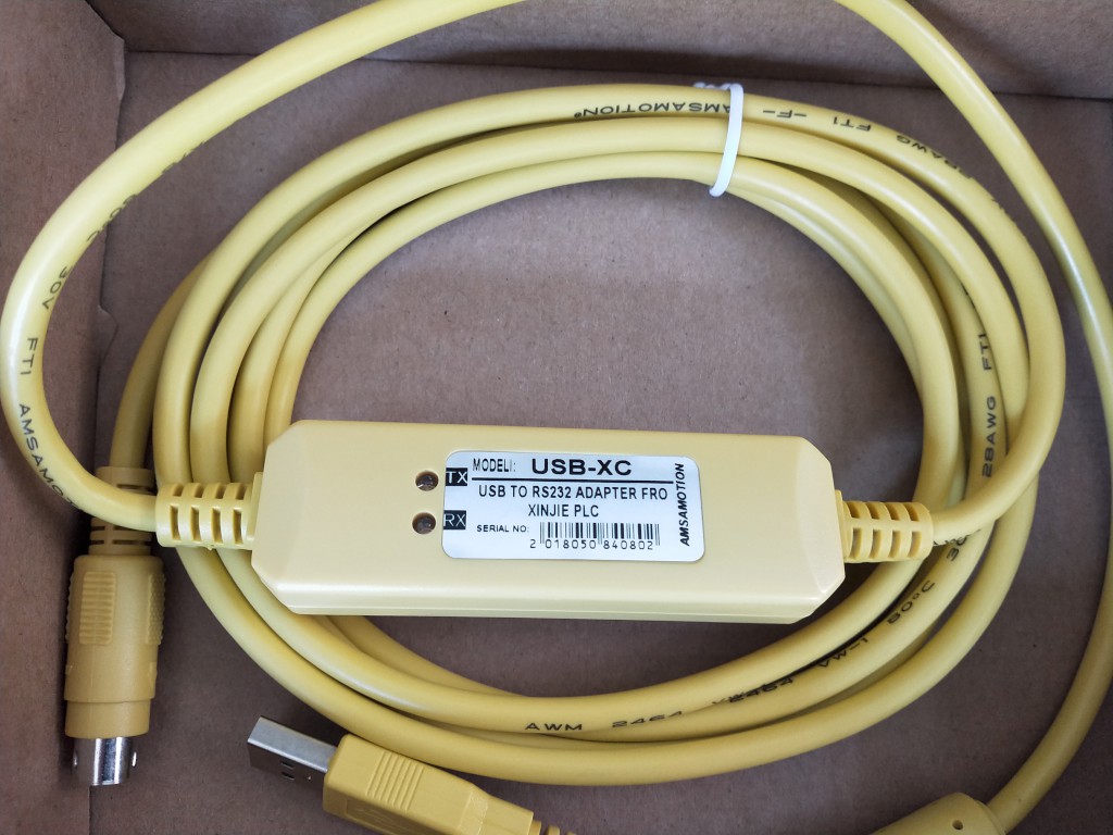 USB XC Xinje XC1 XC2 XC3 XC5 PLC ler için programlama kablosu fiyatı