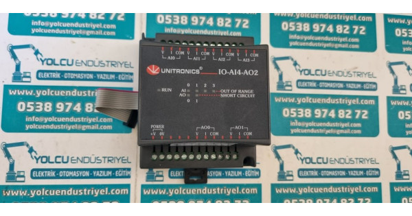 IO-AI4-AO2 Unitronics Analog Giriş Çıkış Modülü fiyatı,
