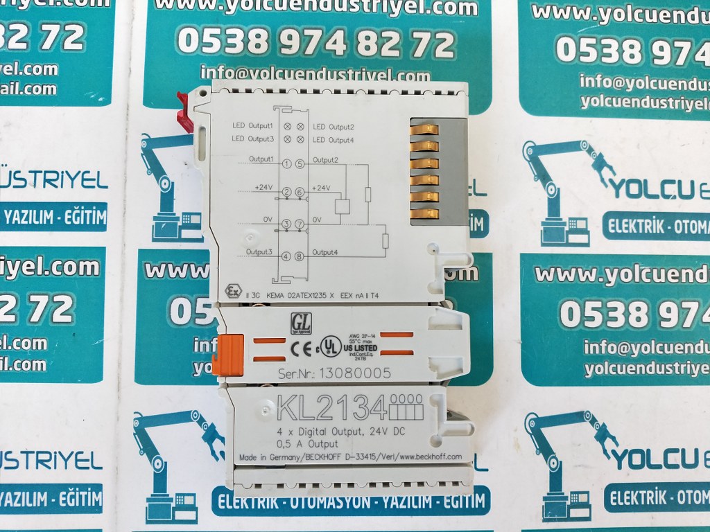 KL2134 BECKHOFF Plc Digital Output fiyatı,