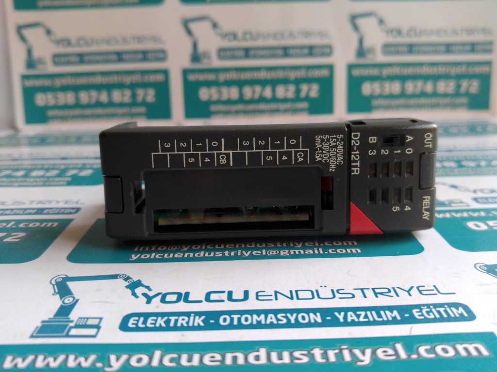 KOYO D2-12TA KOYO DL205 PLC discrete output module fiyatı,