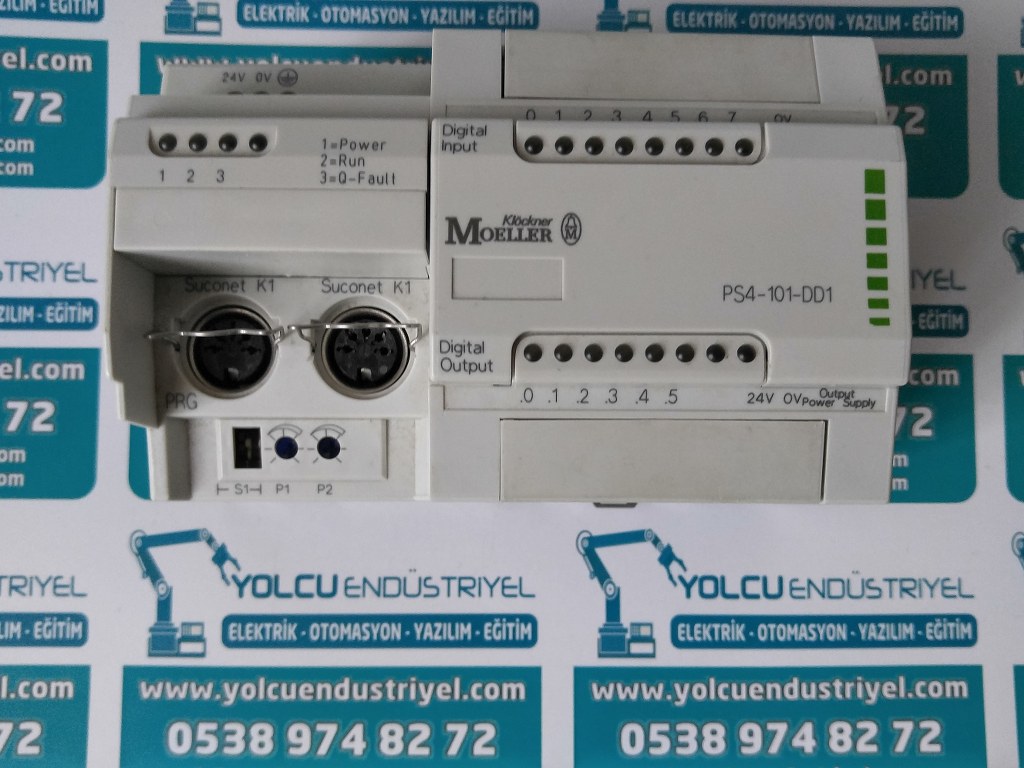 PS4-101-DD1 Klockner Moeller Compact Programmable Logic Controller (PLC ...
