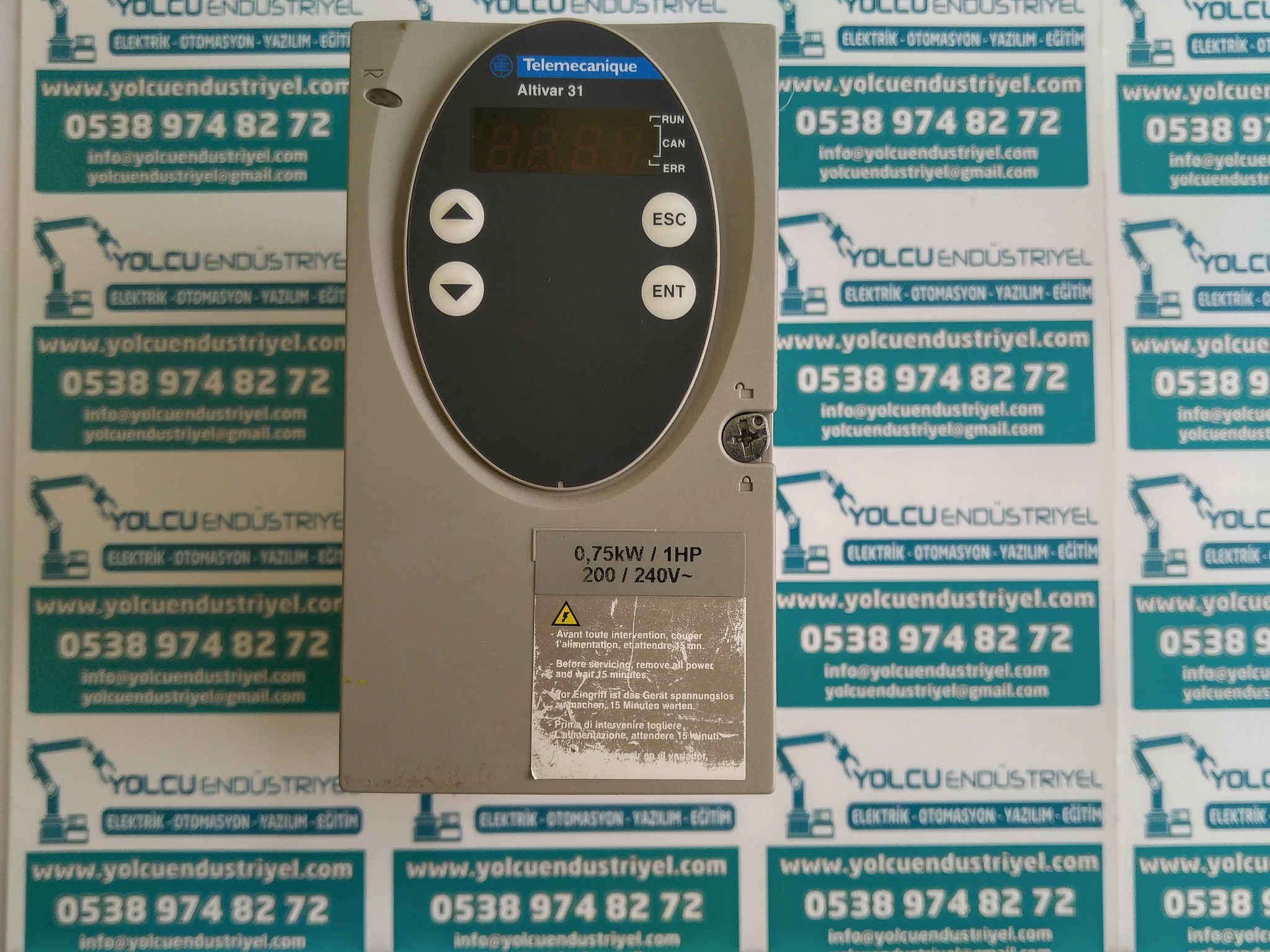 ATV31H075M2 Schneider Elecktirc Telemecanique Altivar 31 Serisi 0.75kW ...