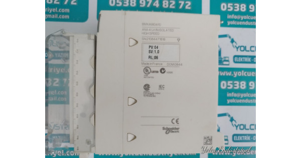 BMXAMI0410 Schneider Electric Modicon M340 Analog Input Module fiyatı,