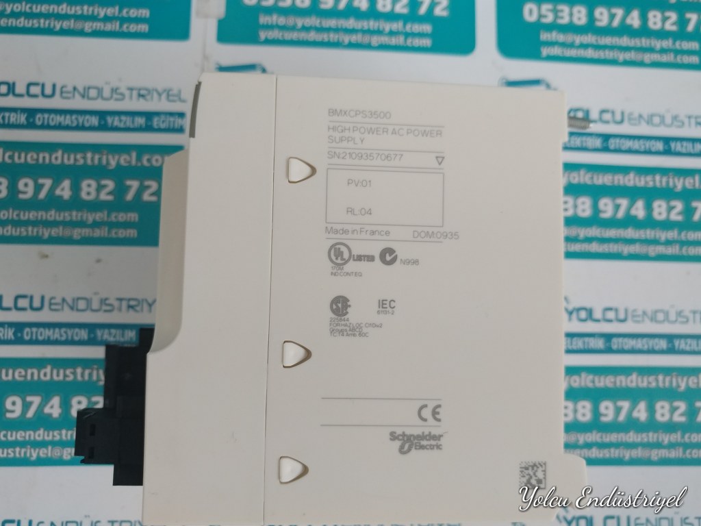 BMXCPS3500 Schneider Electric M340 PLC Power Supply Module fiyatı,