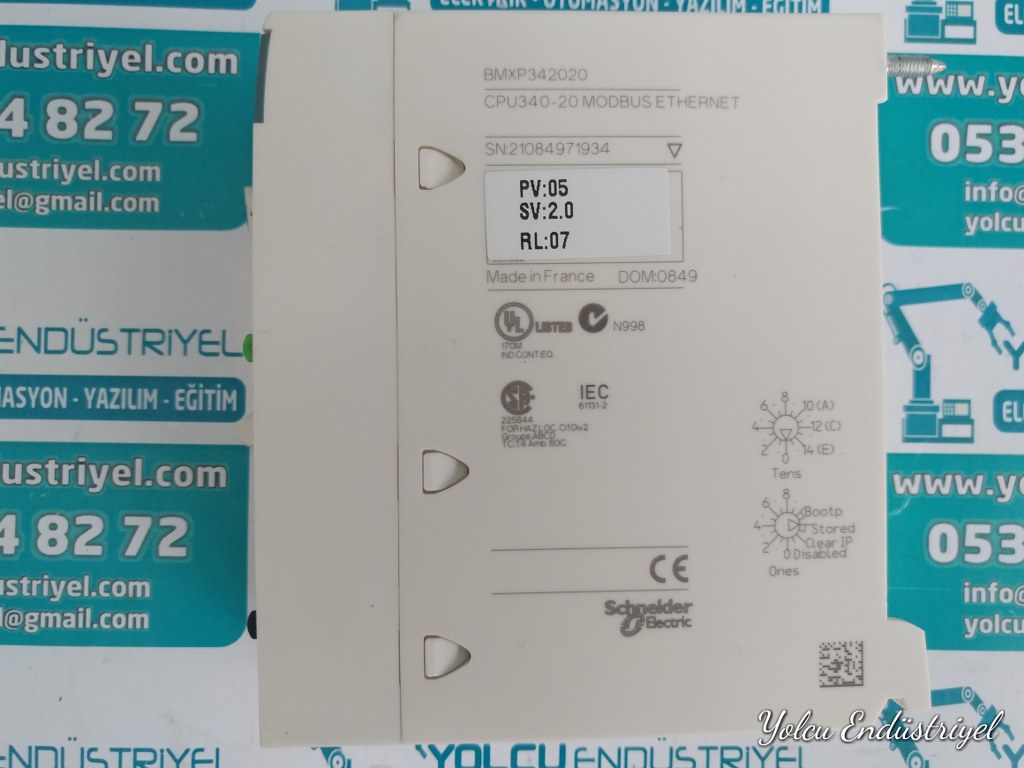 BMXP342020, Schneider Electric, Modicon M340 plc fiyatı,
