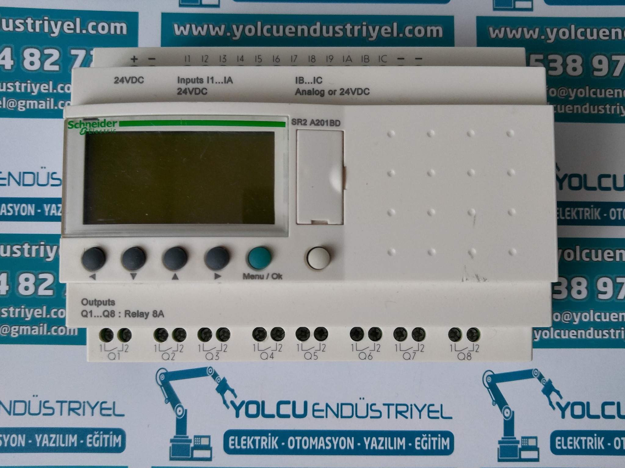SR2 A201BD, Schneider Zelio Plc, Compact, Zelio Logic, fiyatı,