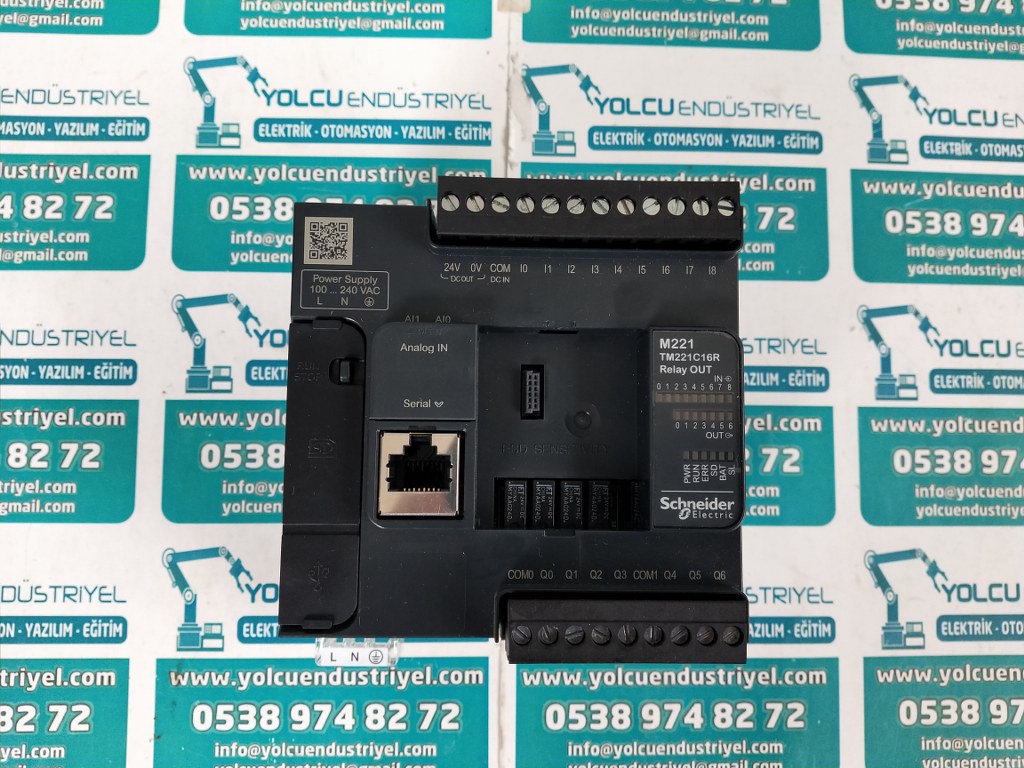 TM221C16R Schneider Electric Modicon M221 Serisi Plc fiyatı,
