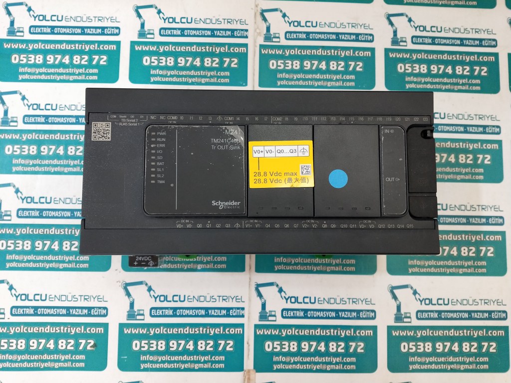 TM241C40U Schneider Electric Modicon M241 Serisi Plc fiyatı,