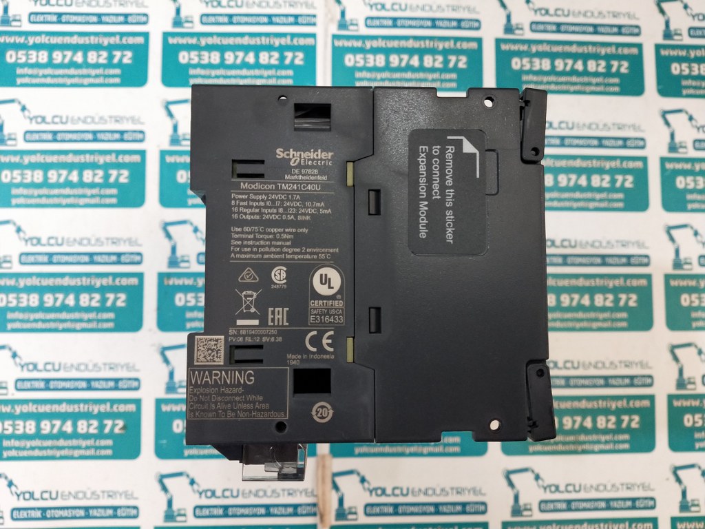 TM241C40U Schneider Electric Modicon M241 Serisi Plc fiyatı,