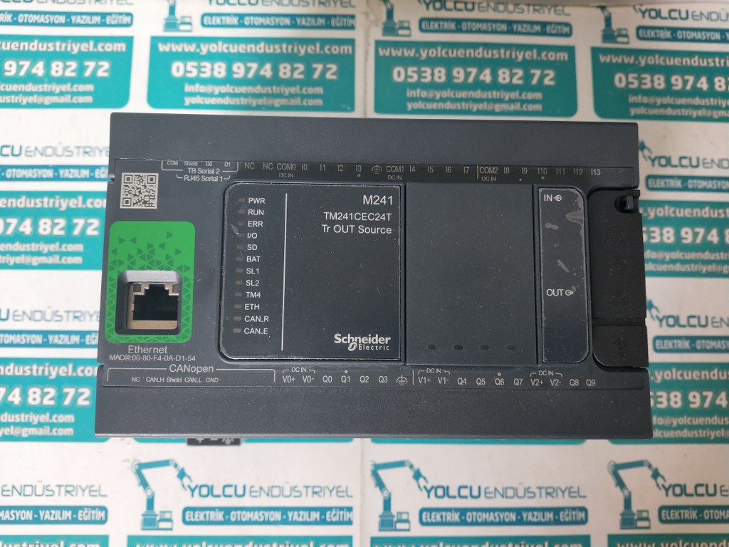 TM241CEC24T Schneider Electric Modicon M241 Serisi Plc fiyatı,
