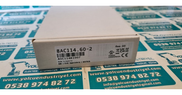 8AC114.60-2 B&R Automation ACOPOS Servo Driver Powerlink Interface ...