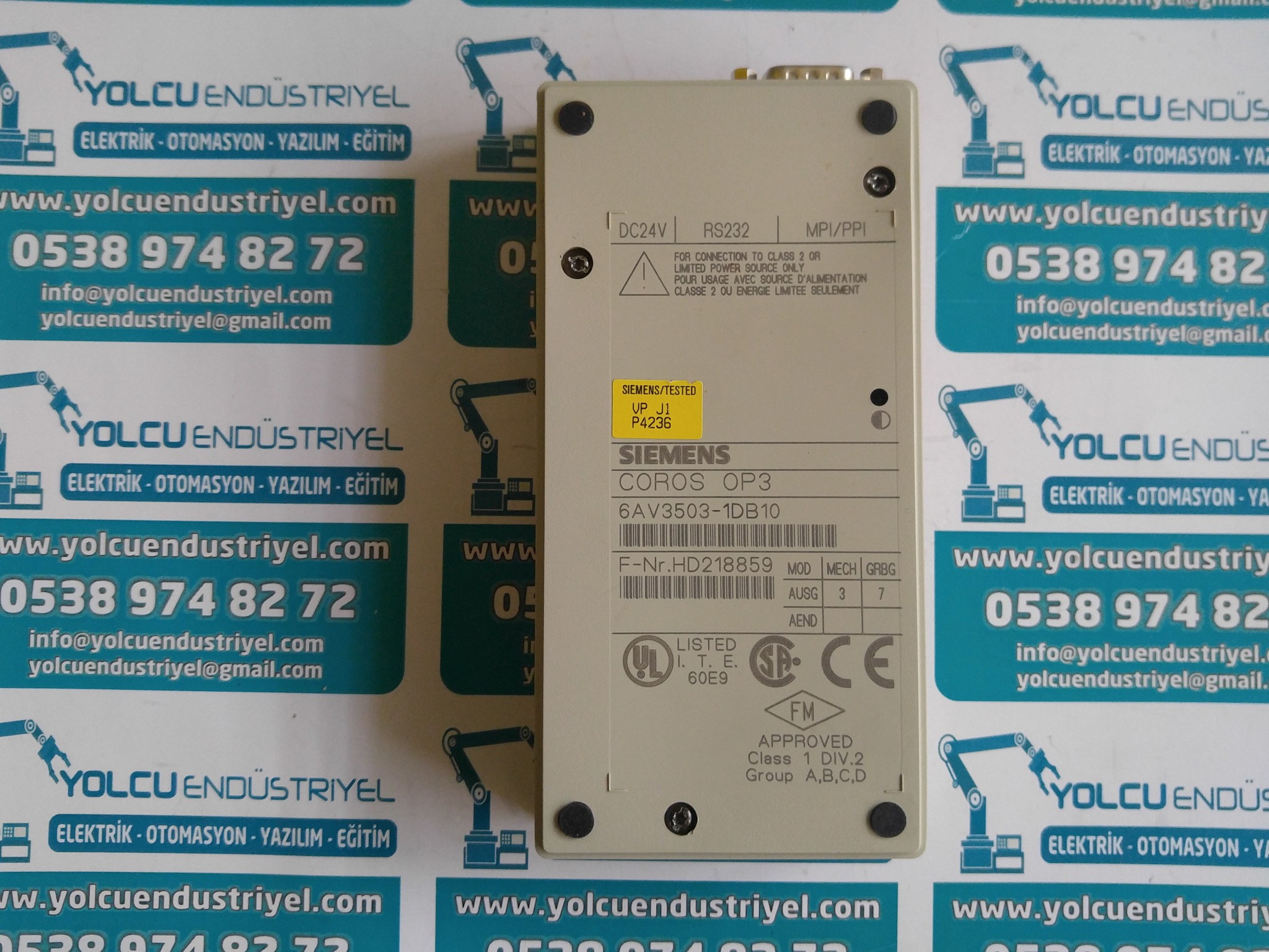 6AV3503-1DB10, siemens Operatör panel, Coros OP3, fiyatı