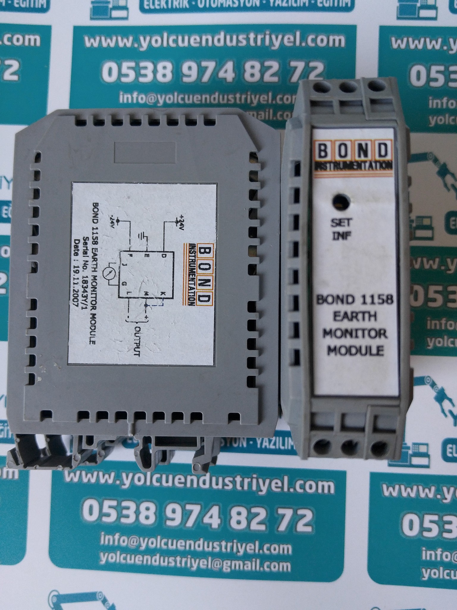 1158 EARTH,Bond Instrumentation monitor module, sinyal dönüştürücü, fiyatı,